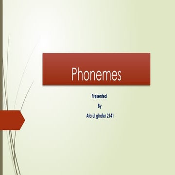 phoneme 3.11.25.pptx for English learners | PPTX