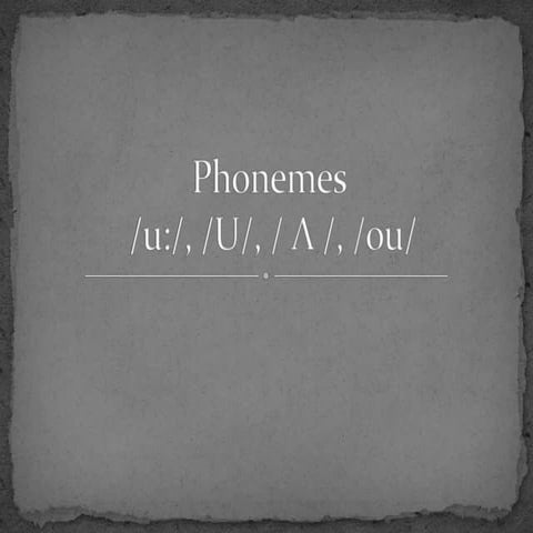 Phonemes | PPT