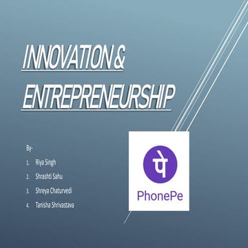 phonepe an innovative entrepreneurship in fintech.pptx