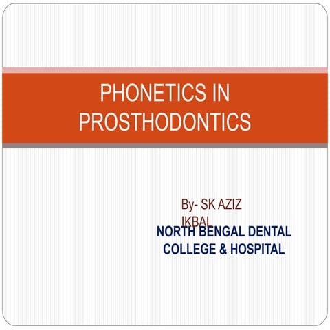 Phonetics | PPTX