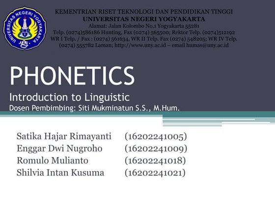 Phonetics powerpoint | PPT