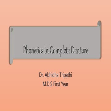 Phonetics in Complete Denture.pptx