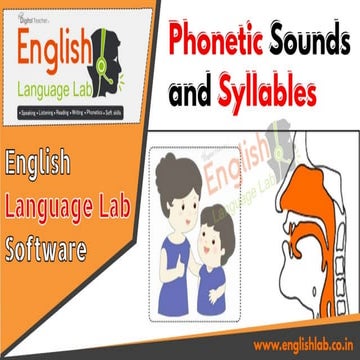 Phonetic Sounds and Syllables With English Language Lab Software.pptx
