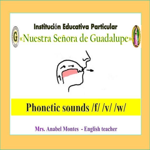 Phonetic sounds (v) | PPT