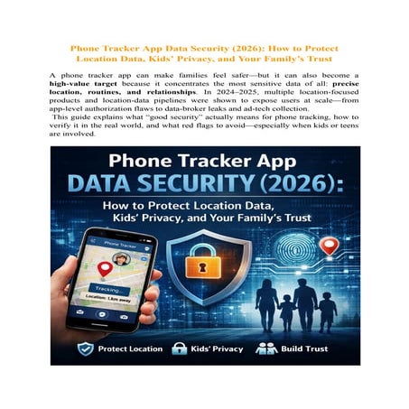 Phone Tracker App Data Security (2026)_ How to Protect Location Data ...