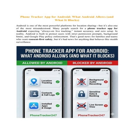 SMS tracker for android | PDF