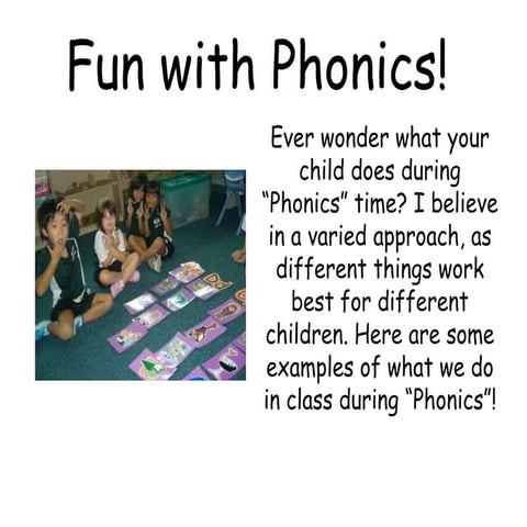 Phonics | PPT