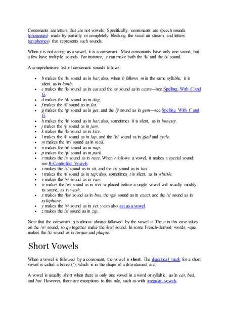 Phonetic Rules | DOCX