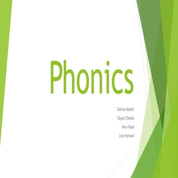 Phonics | PPT