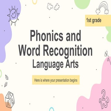 Phonics and Word Recognition - Language Arts - 1st grade by Slidesgo.pptx