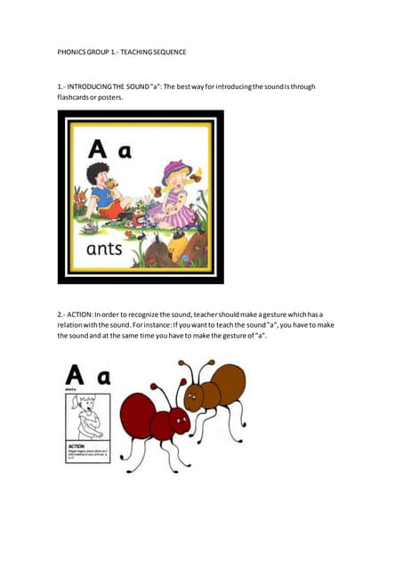 Letter Aa (name, sound and words) | PDF | Daycare and Pre-School ...