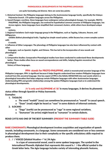 Morphology of tagalog | PPTX
