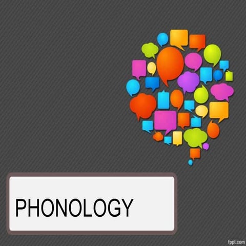 Phonology vs phonetics | PPT