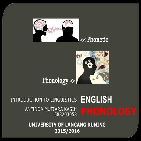 Relationship between phonetics and phonology