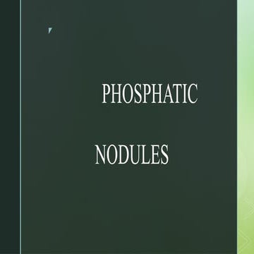 FORMATION,OCCURENCE AND COMPOSITION ON PHOSPHATIC NODULE | PPTX