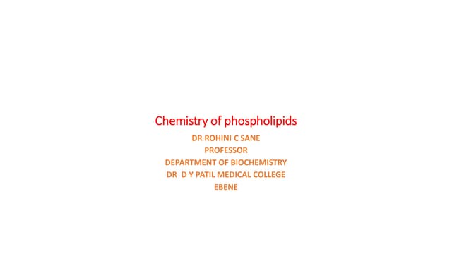 Phospholipids Pptx