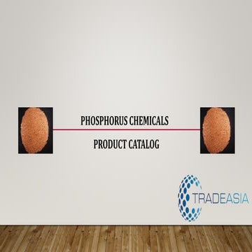 Phosphorus Product Catalog | PPTX