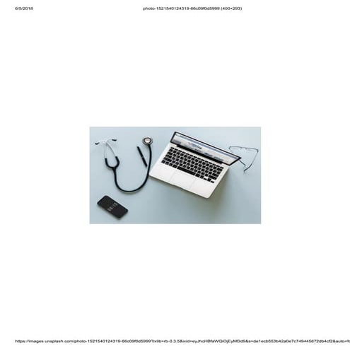 Stethoscope and laptop | PDF