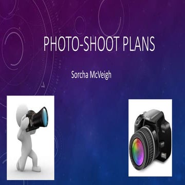 Photo-Shoot for media magazine | PPTX
