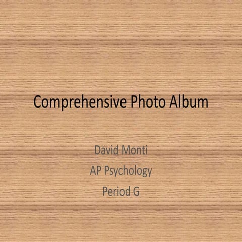 Photo album project | PPT