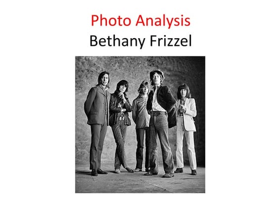 Photo analysis - oasis | PPTX | Photography | Arts and Crafts