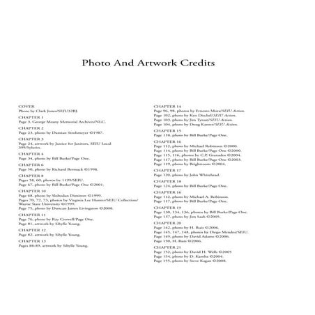 Book credits | PDF
