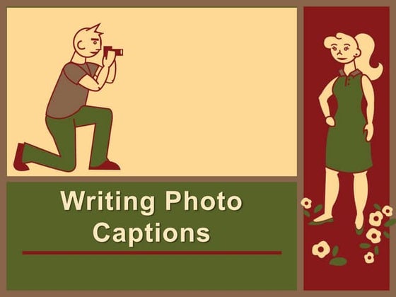 Caption writing | PPT