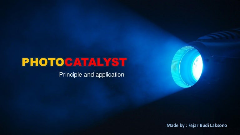 Photocatalyst Principle and Application