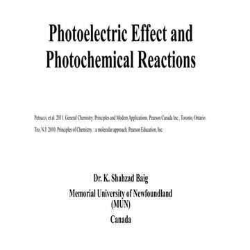 Photochemical reactions, 8(2) | PPTX