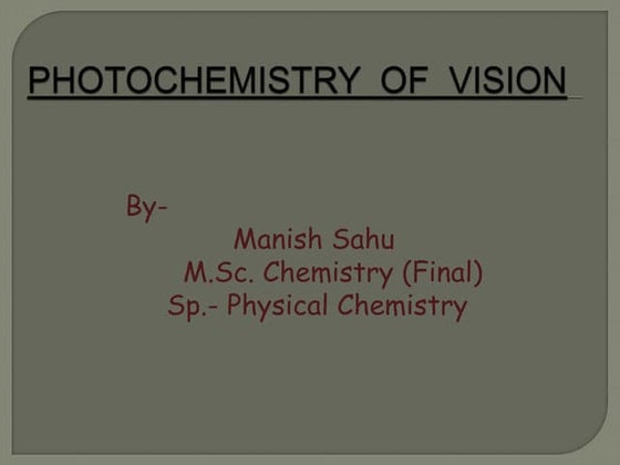 Rhodopsin cycle | PPT