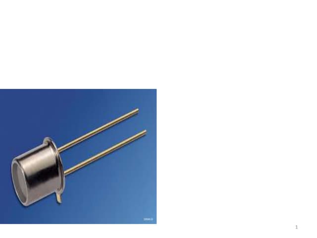 Photodiode working principle characteristics and applications