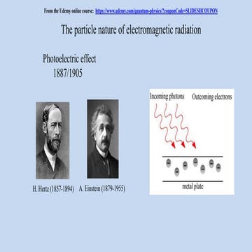 The Photoelectric effect | PPTX