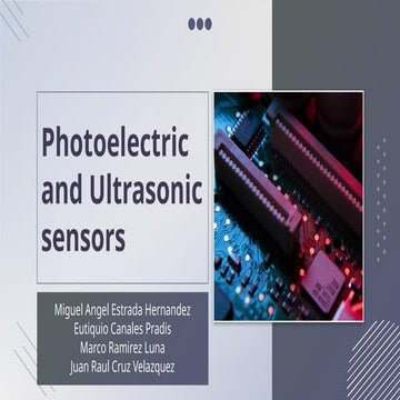 Photoelectric and Ultrasonic sensors.pptx