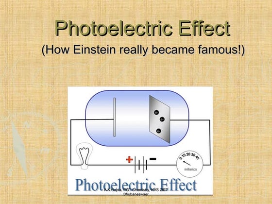 photoelectric effect made by-chinmay jagadev pattanayak | DOCX ...