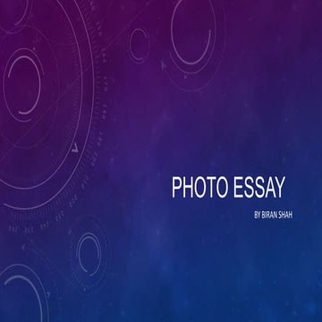 Photo essay | PPTX