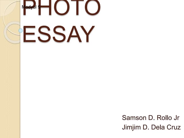Pictorial essay - Grade 12 | PPTX