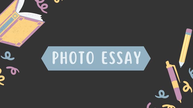 Photo essay | PPTX
