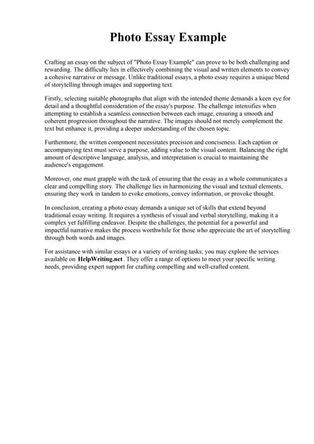 Examples Of Photo Essay.pdf