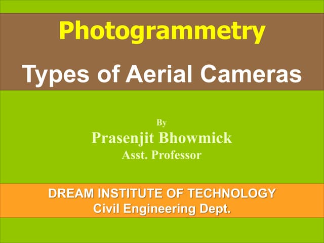 Historical Development of Photogrammetry | PPT