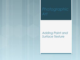 Experimental photography artist_research | PPT