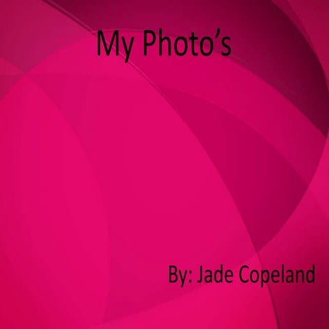 Photographic elements 2 | PPTX