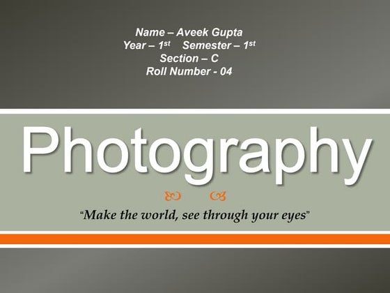 Forensic photography | PPTX