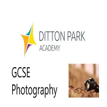 GCSE Photography intro | PPTX