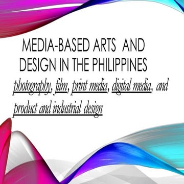 Grade 10 quarter iii media based arts and design | PPTX