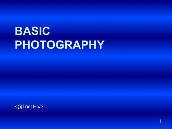 Intro to Photography Webquest | PPT
