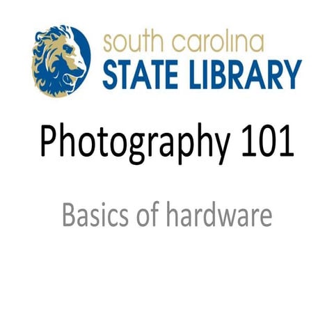 Photography 101 basics | PPTX