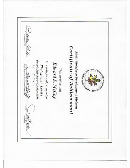 Zenger miller course certificate | PDF