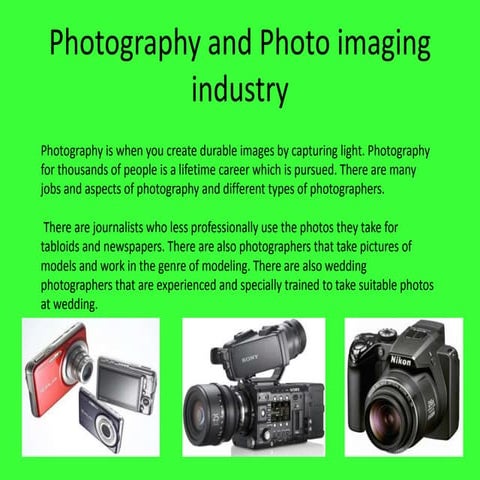 Photography and phot imaging | PPTX
