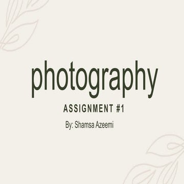 photography assignment 1 edit.pptx