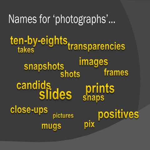 Photography Club[1] | PPT | Photography | Arts and Crafts
